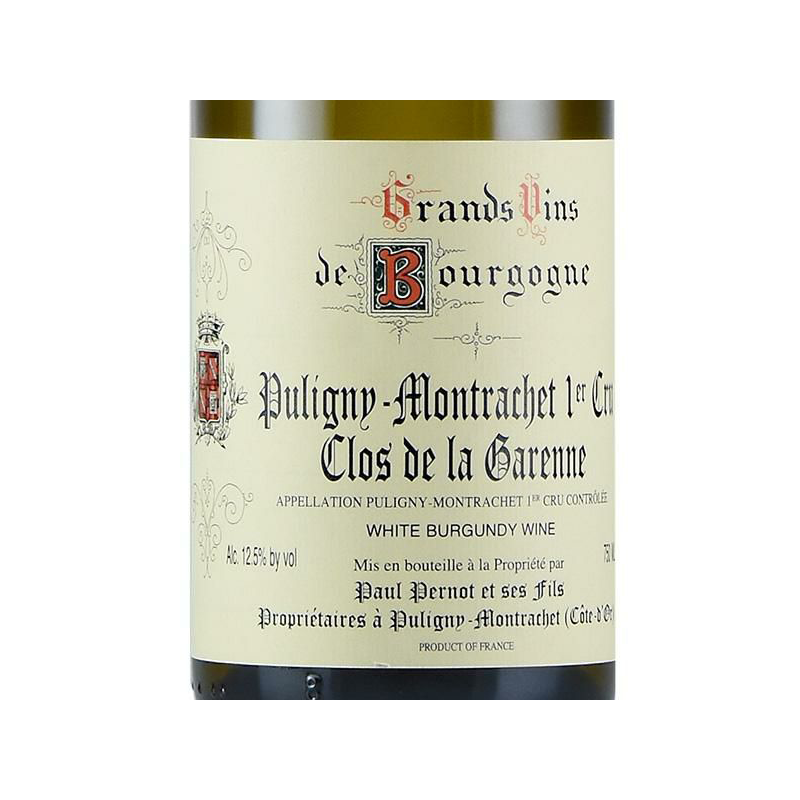 Paul Pernot Puligny Montrachet 1er Cru Clos de la Garenne 2022 – 와인집